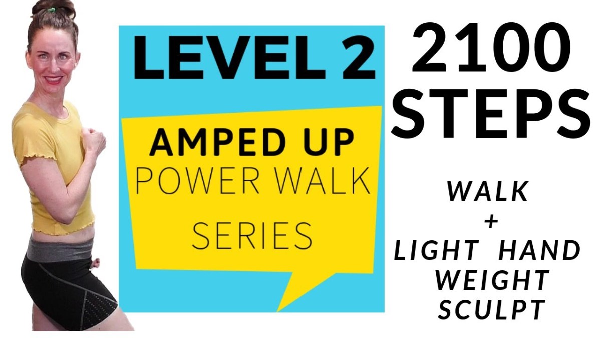AngieFitnessTV: 16 Minute Power Walk Using Light Handweights – 2 Lazy 4 ...