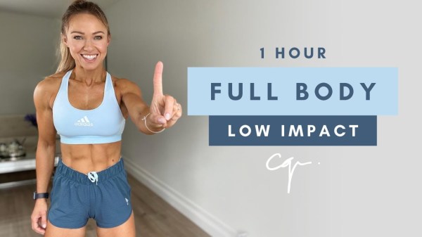 1 Hour FULL BODY WORKOUT at Home | Low Impact & No Jumping – 2 Lazy 4 ...