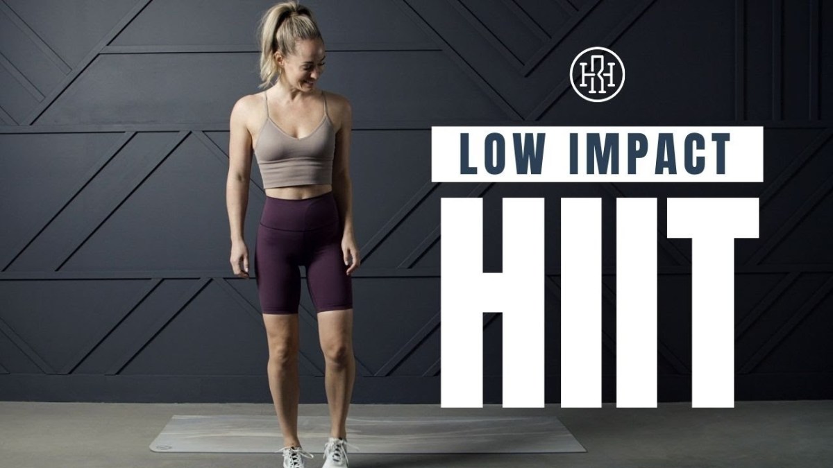 Powerful Low Impact HIIT Workout (No Equipment) – 2 Lazy 4 the Gym