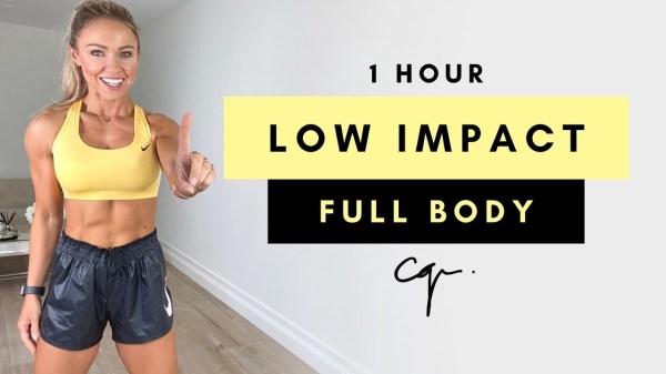 1 Hour LOW IMPACT FULL BODY WORKOUT at Home | Bodyweight Only – 2 Lazy ...