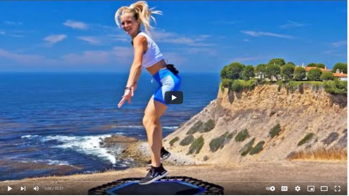 GymRa: 30 min Trampoline Cardio – 2 Lazy 4 the Gym