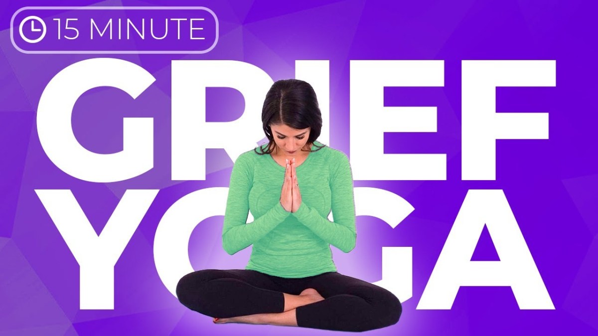 SaraBethYoga: 15 minute Yoga for Grief, Loss & Broken Heart 💜 Low ...