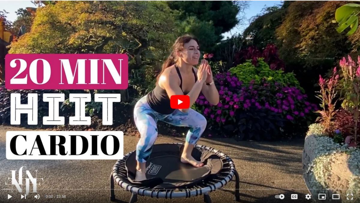 Naomi Joy Fitness: Mini Trampoline Rebounder HIIT Workout – 2 Lazy 4 the Gym