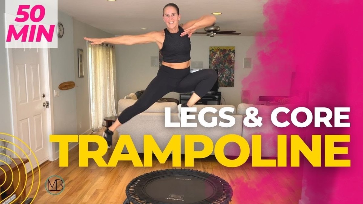 Trampoline Workout | At Home Low Impact Cardio and More | Rebounder – 2 ...