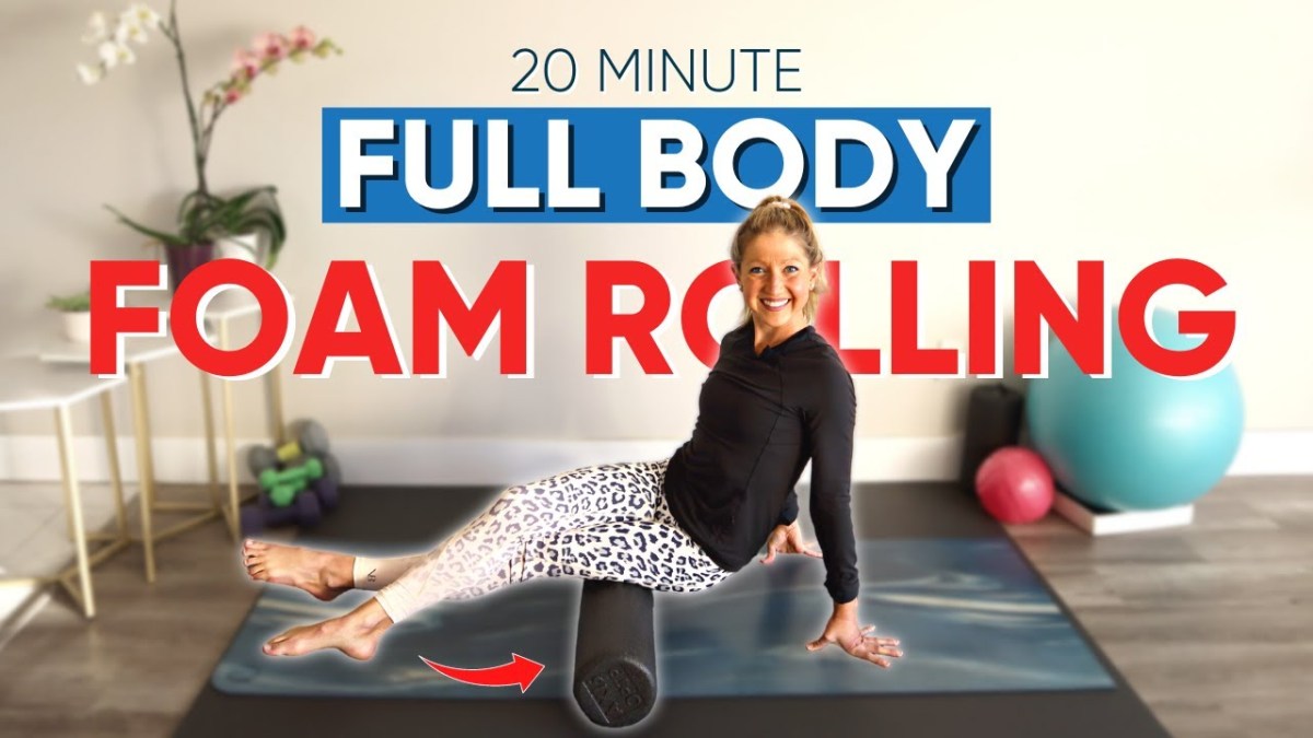 Total Body Foam Rolling Routine 20 Minutes (FOLLOW ALONG) – 2 Lazy 4 ...