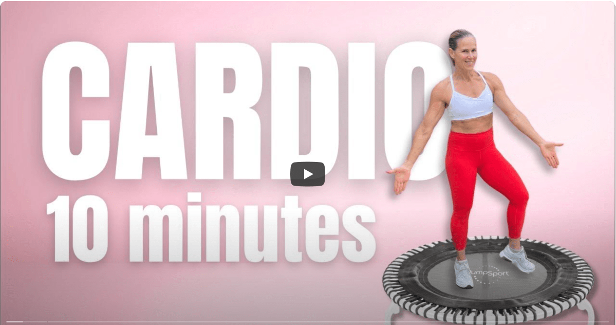 10 MIN Rebounder CARDIO | All Levels Trampoline at Home Workout – 2 ...