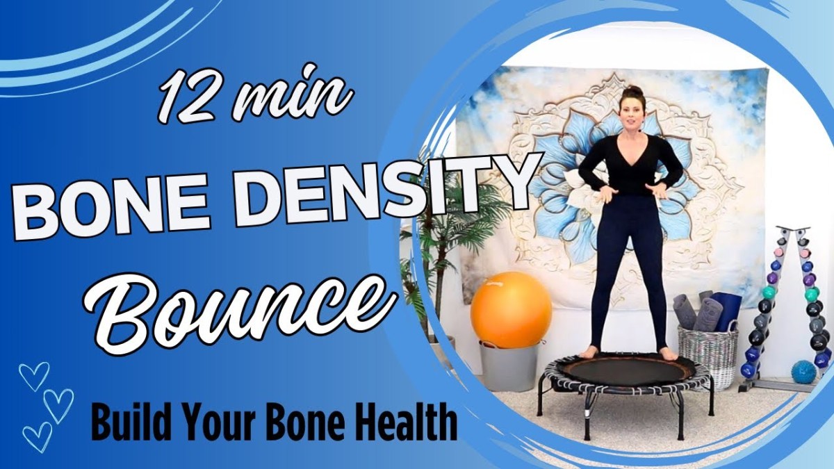 Barlates: 12 MIN REBOUNDING MINI TRAMPOLINE BONE DENSITY WORKOUT TO ...