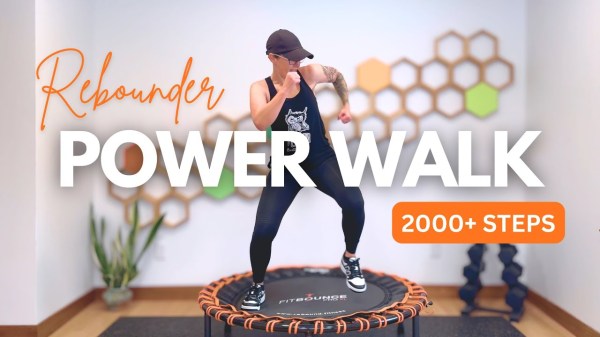 Earth & Owl: 15 Minute Rebounder POWER WALK | 2000+ Steps Mini ...